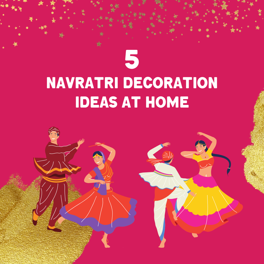 Five Navratri decoration ideas at Home | Navratri 2022 – Rosebazaar India