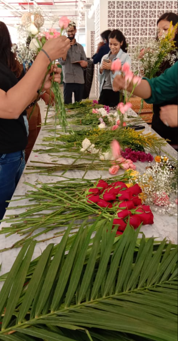 Bouquet Making Workshop – Rosebazaar India